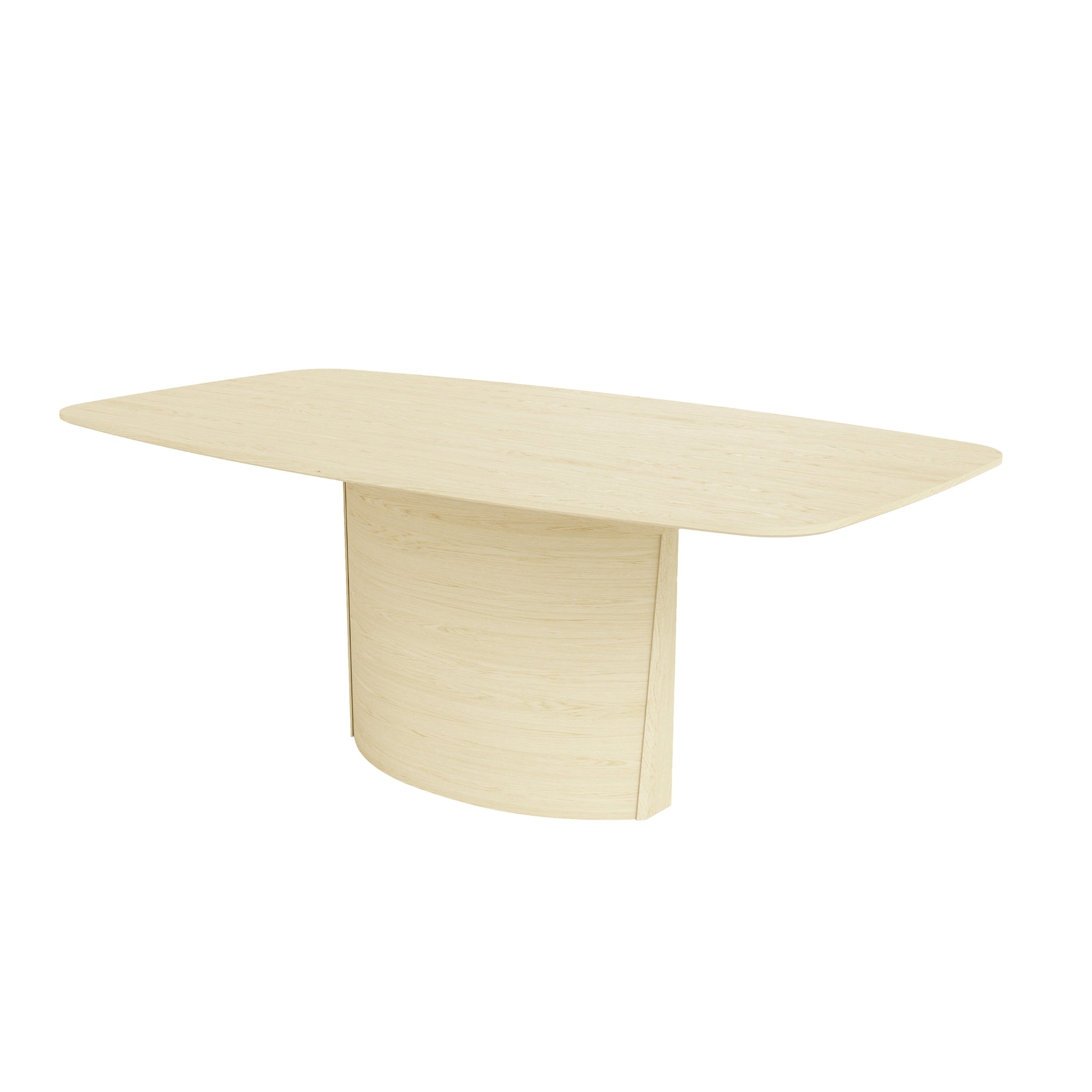 Skovby #117 Extendable Dining Table | Boat-Shaped Pedestal Design ...