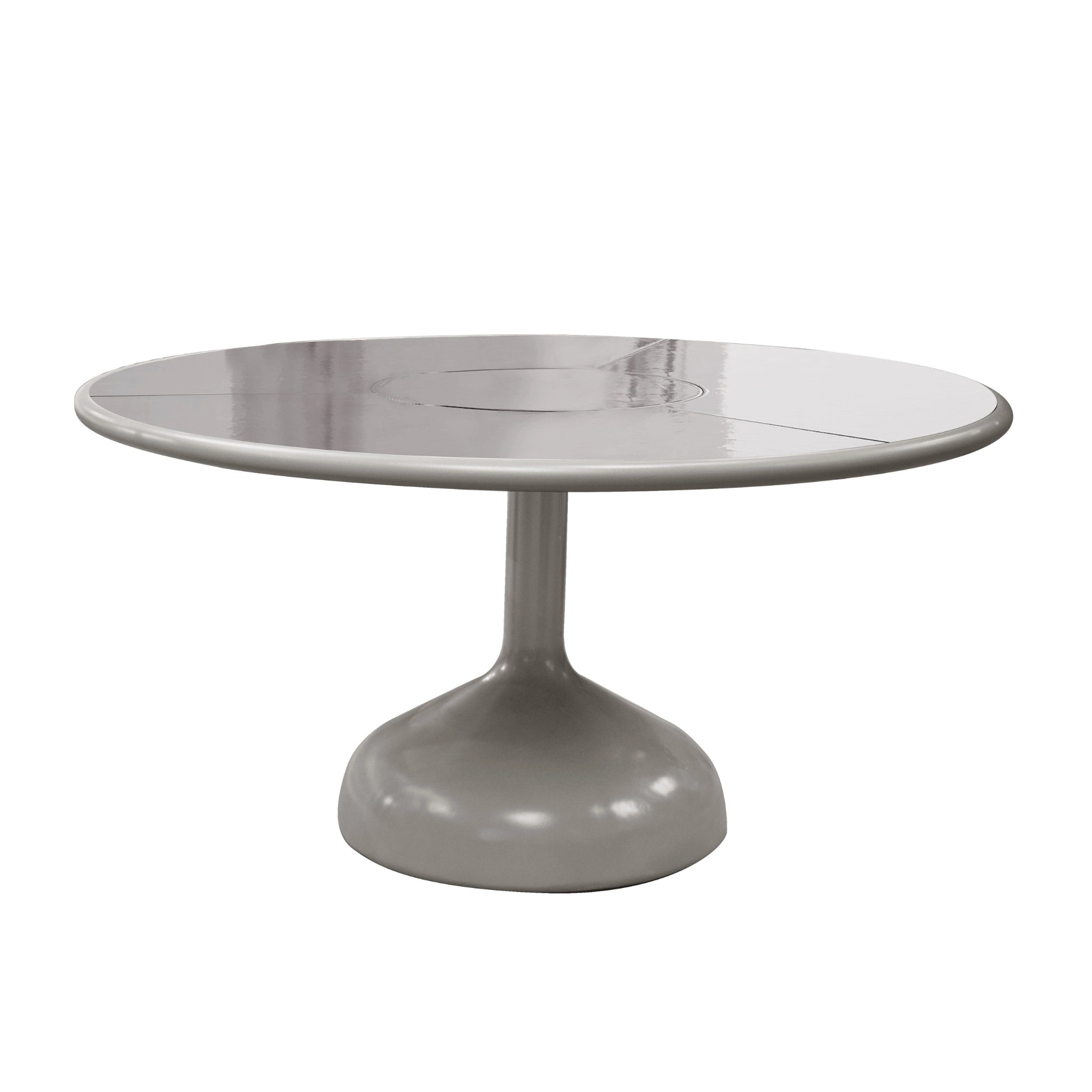 GLAZE Round Outdoor Dining Table - Ceramic & Glazed Stone | Milola ...