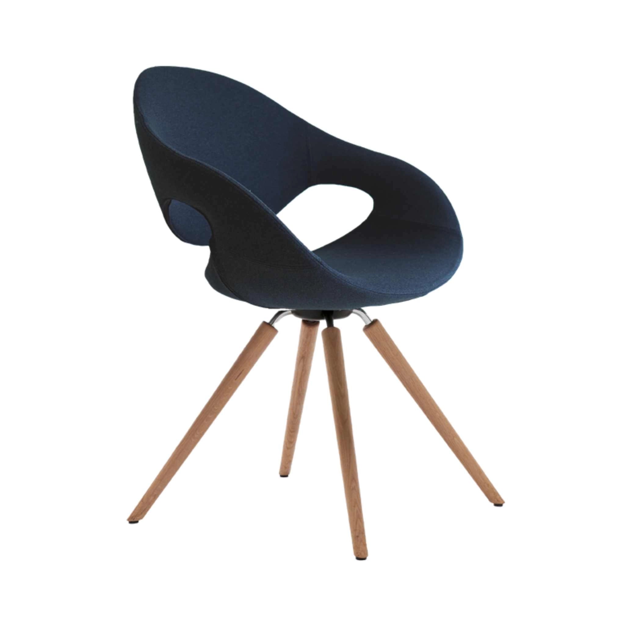 MOON Shell Shaped Upholstered Dining Chair - Tonon Italia | Milola ...